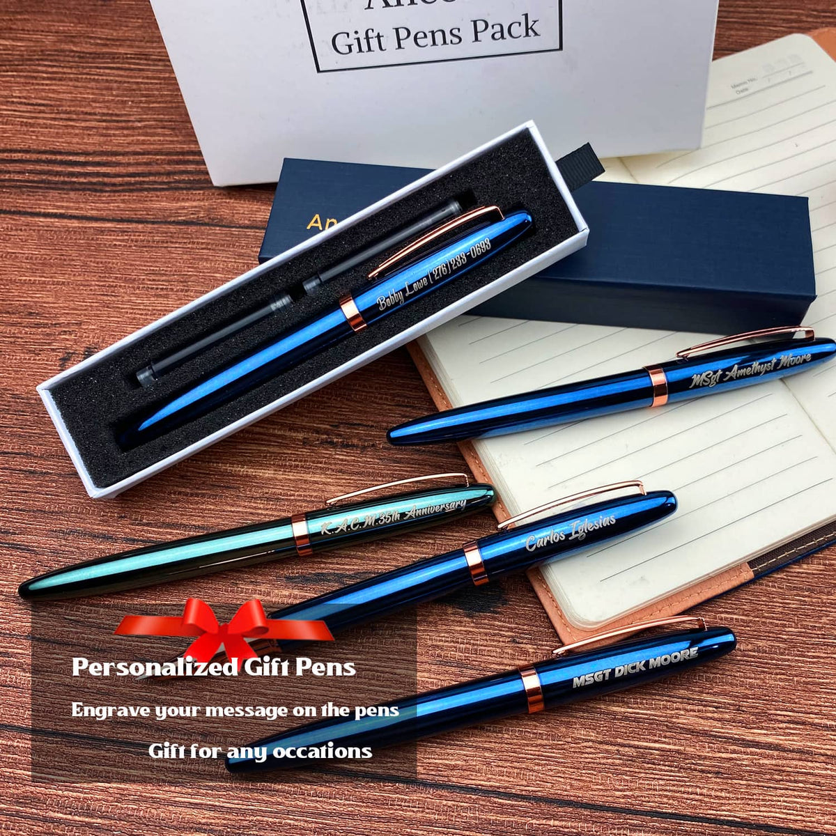 Ancolo Personalized Fountain Pen with Gift Box – Ancolo office